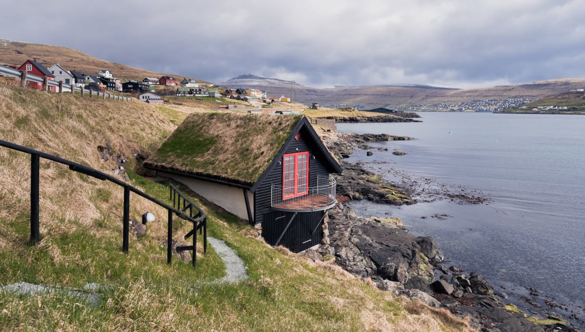 Unique Boathouse with Sea View | Rent in Strendur, Faroe Islands